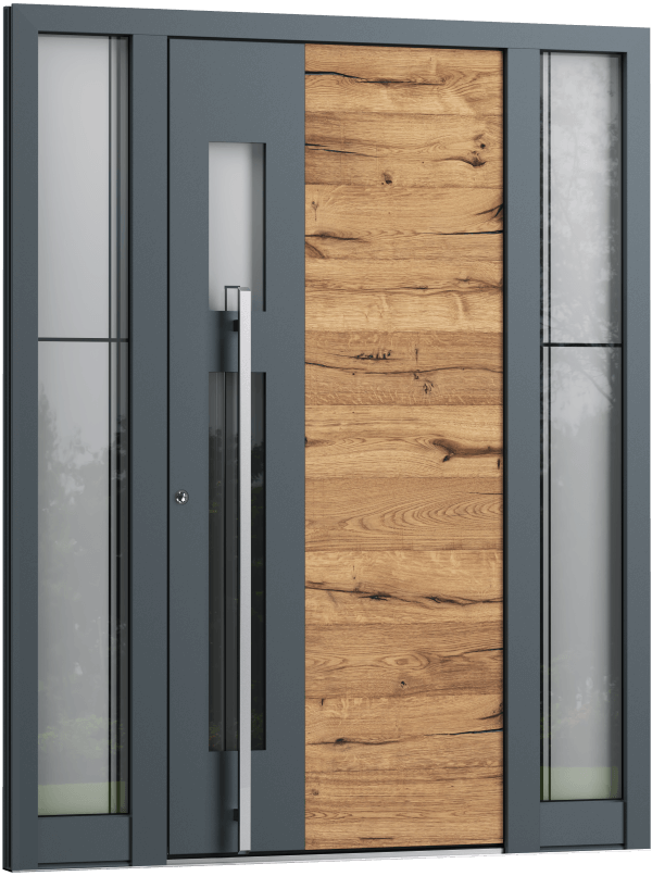Inotherm Vrata Aluminium – New generation aluminium entrance door – QMHAN