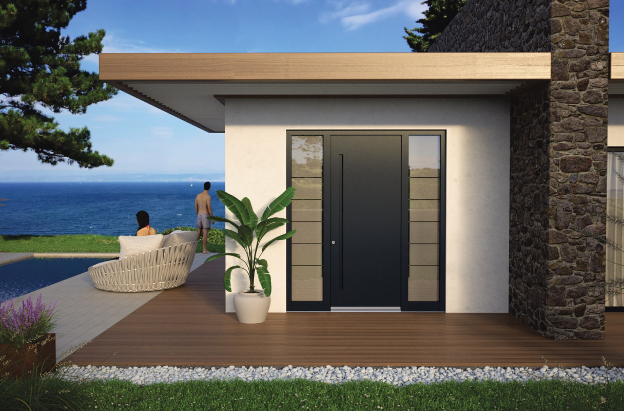 Alu vrata najvišje kakovosti - Inotherm